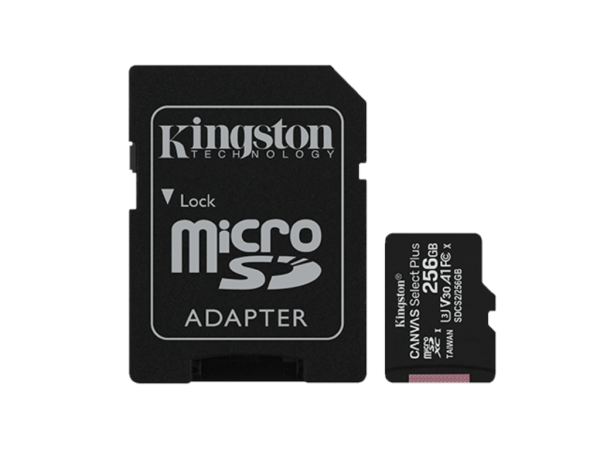 Memorije kartice KINGSTON SDCS2256GBmicroSDXC256GBClass10 U3100MBs-85MBs+adapter' ( 'SDCS2256GB' )