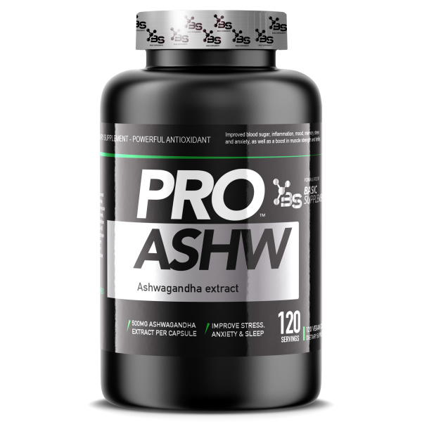 Basic Supplements PRO ASHWAGANDHA – 120kap