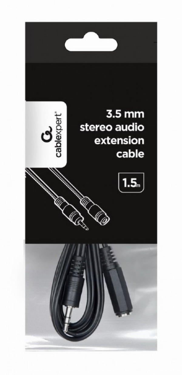 CCA-423 Gembird 3.5 mm stereo audio extension kabl 1.5m