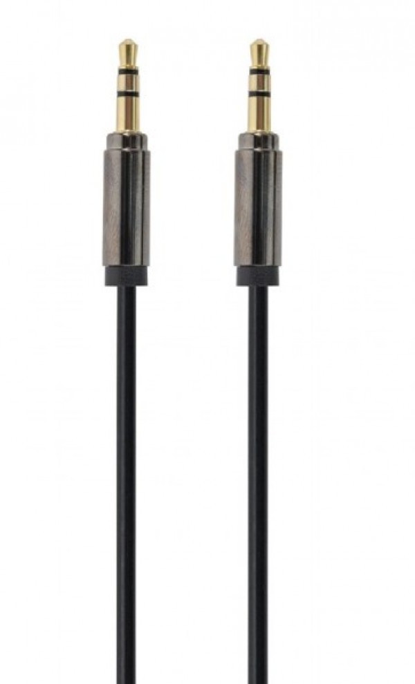 CCAPB-444-1M Gembird 3.5mm stereo plug to 3.5mm stereo plug audio kabl pozlaceni konektor 1m