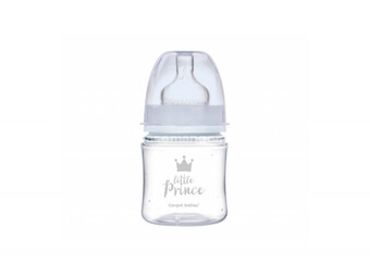 CANPOL BABY FLASICA 120ML SIROKI VRAT PP - ROYAL BABY 35233 BLUE (35233_blu)