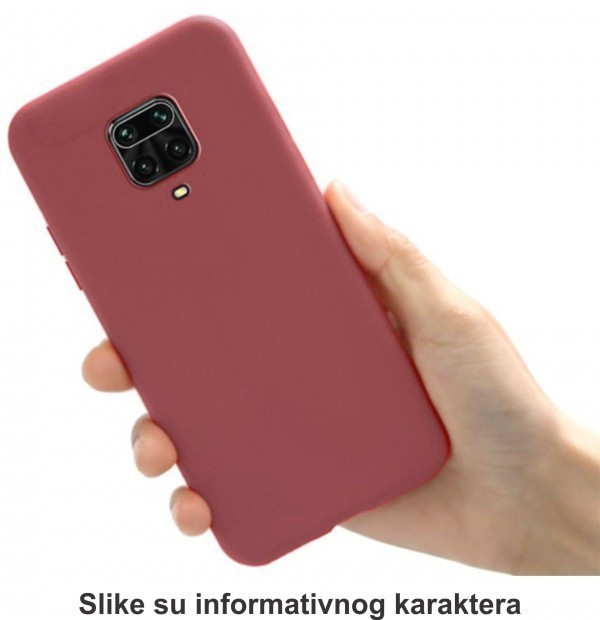 MCTK4-XIAOMI Redmi Note 8 Pro * Futrola UTC Ultra Tanki Color silicone Red (129)