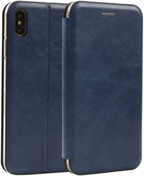 MCLF11-XIAOMI Futrola Redmi Note 9 Pro * Leather FLIP Blue (299)