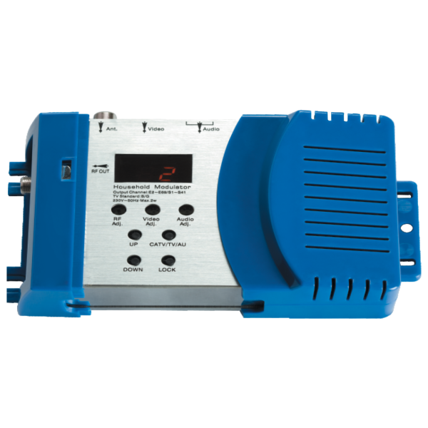 RF modulator full band, VHF I-III, UHF, S-band