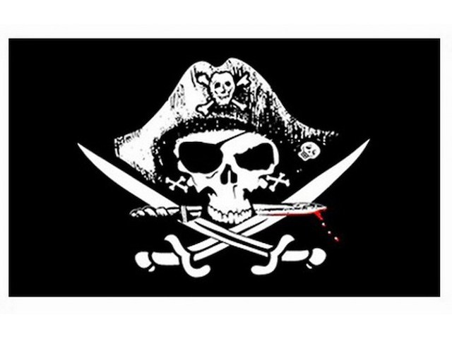 Piratska zastava 150 X 90 cm