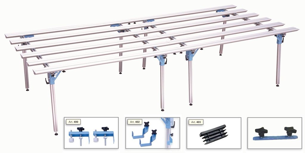 Sigma 63E Aluminijumski radni sto 180x100cm