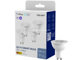 YEELIGHT Smart Bulb GU10 W1 350lm 5W 2700K YLDP004-4 4 pcs
