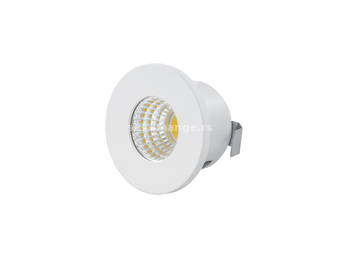 Ugradna LED lampa 3W toplo bela Prosto LUG-303-3/WW
