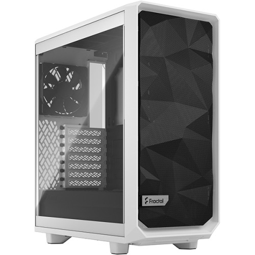 Fractal Design Meshify 2 Compact White TG Clear Tint ATX PC kućište | FD-C-MES2C-05