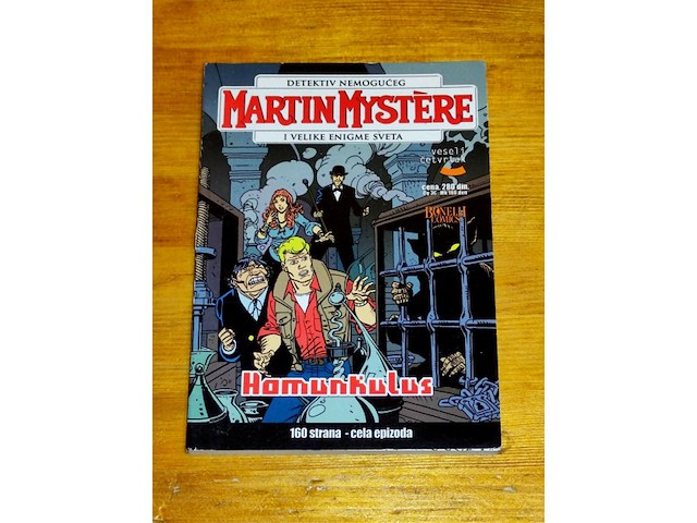 Marti Misterija 15 - HOMUNKULUS