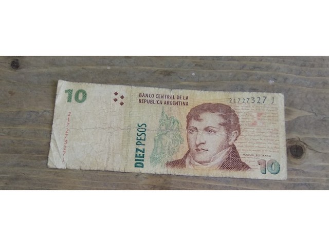 ARGENTINA 10 P 1999 -2003