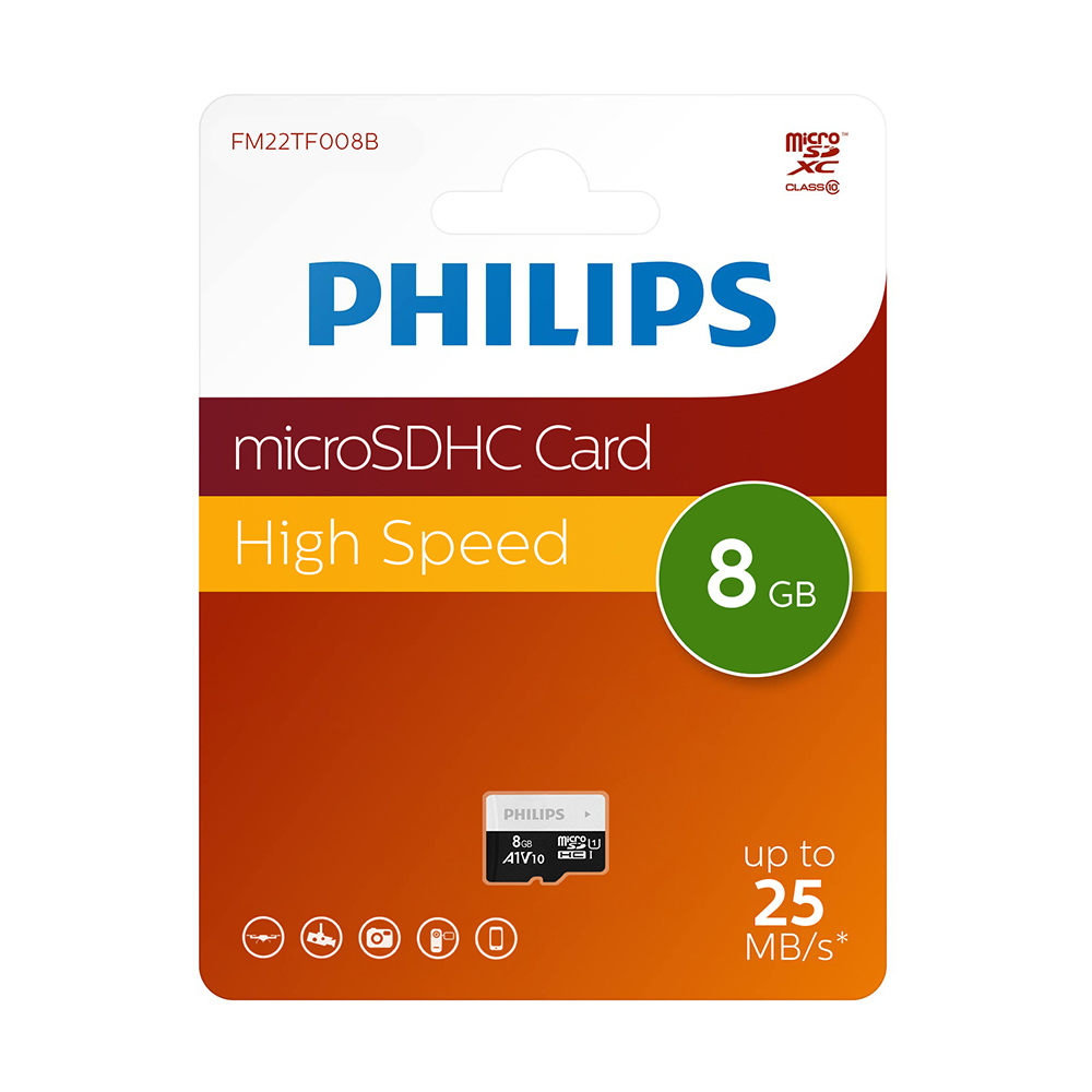 Memorijska kartica PHILLIPS Micro SD 8GB V10