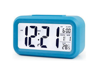 TOO DC-100 digital alarm clock blue