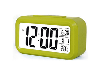 TOO DC-100 digital alarm clock green