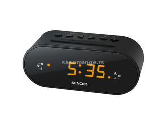 SENCOR SRC 1100 radio alarm clock black
