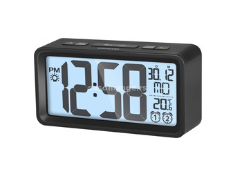 SENCOR SDC 2800 B Alarm clock thermometer black