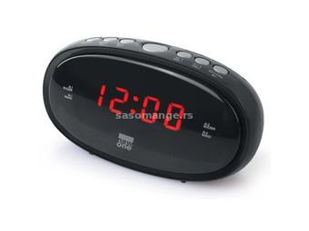 NEW ONE CR100 Alarm hour radio black