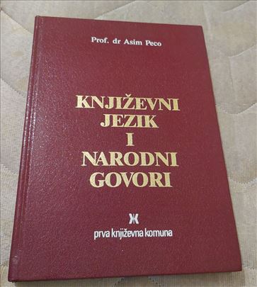 Knjizevni jezik i narodni govori - Prof. dr Asim P