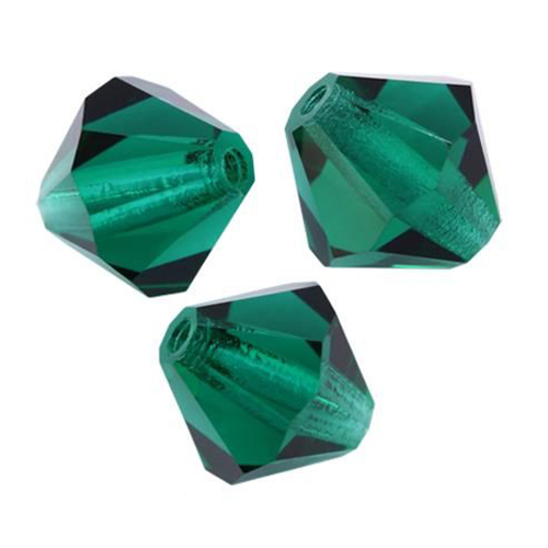MC04_Biconus 4mm 50730 Emerald (18kom)