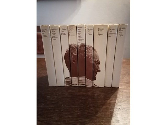 Herman Hese komplet Izabrana dela 9 knjiga