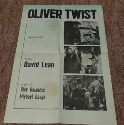 Plakat za film Oliver Twist 1948 g