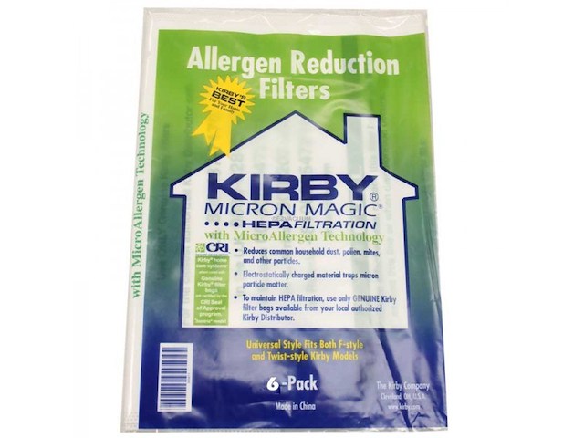 Kirby Hepa filter kese ORIGINAL 6 komada