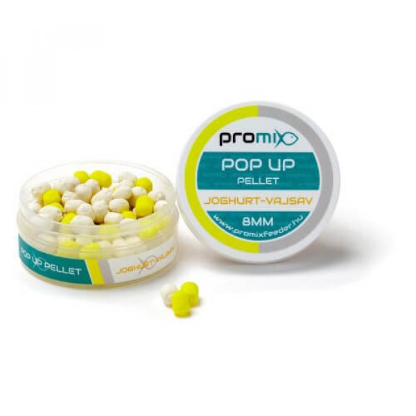 Pelet Promix Pop Up Pellet 8mm Jogurt - Mlecna kiselina 20g