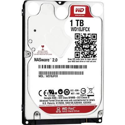 HDD 2.5" WD 1TB WD10JFCX , 16MB , SATA3 , Intelli power
