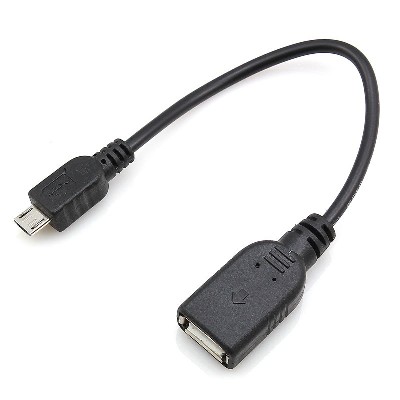 Kabl USB 2.0 Micro BM-AF 0.15m OTG Wiretek