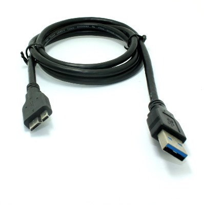 Kabl USB 3.0 0.65 m A-M to MicroB NEWMB, N-UCB303 black