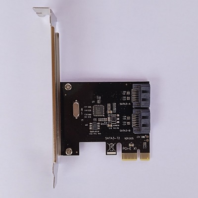 Kontroler PCI Express SATA3 2 porta, NEWMB, N-PESATA3