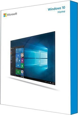 Microsoft Windows 10 Home FPP P2 32-bit/64-bit Eng Intl non-EU/EFTA USB HAJ-00054