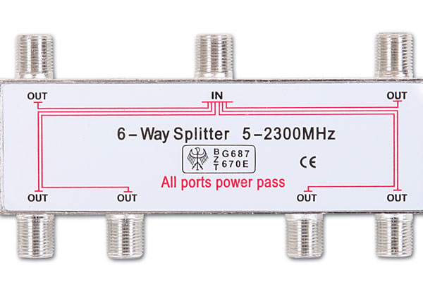 ANTENSKI RAZDELNIK 6SPLT