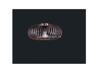 TRIO LIGHTING 606900162 Johann 60W E27 antique red copper ceiling lamp body