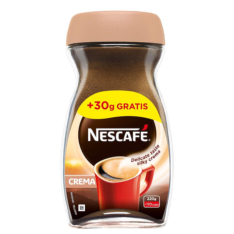 Nescafe inst classic crema 190+30g gratis nescafe