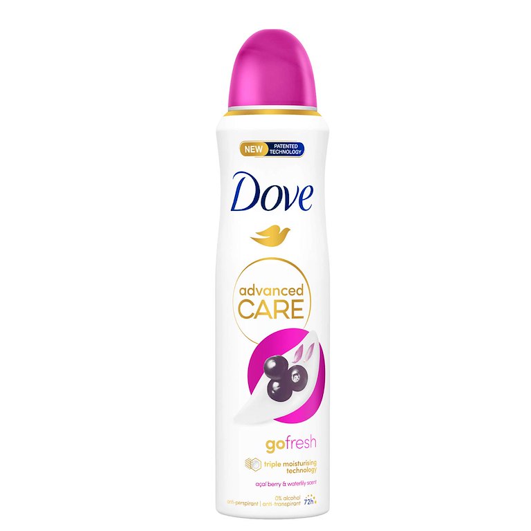 Dove deo acai berry&wat 150ml dove