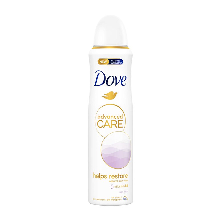 Dove deo clean touch 150ml dove