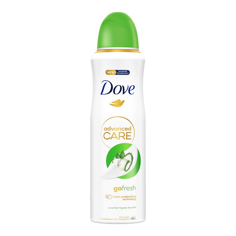 Dove deo cucumber&green tea 150ml dove