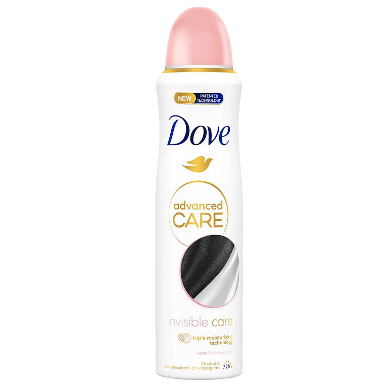 Dove deo invisible dry 150ml dove