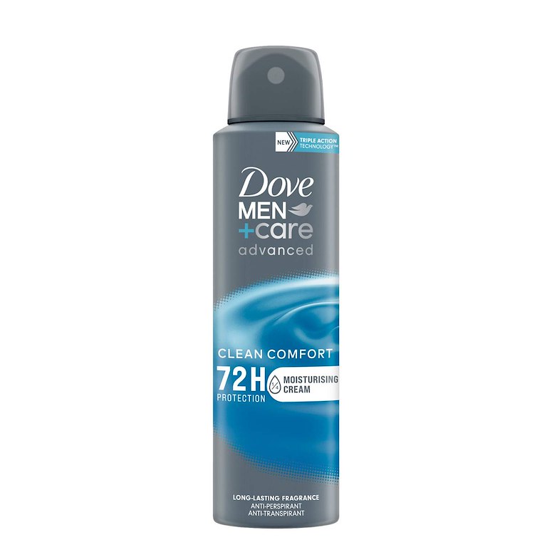 Dove deo men cl comfort 150ml dove