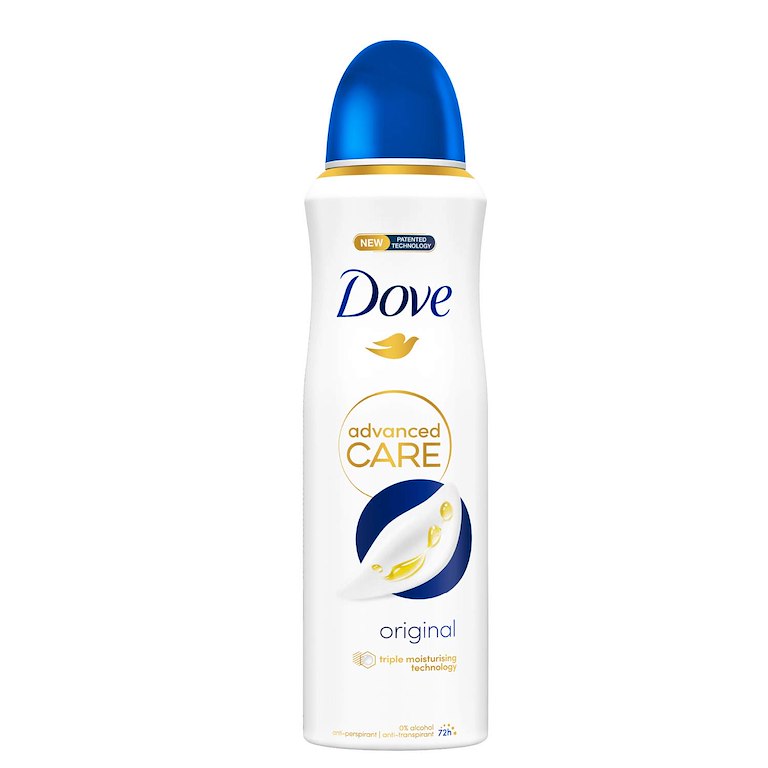 Dove deo original 150ml dove