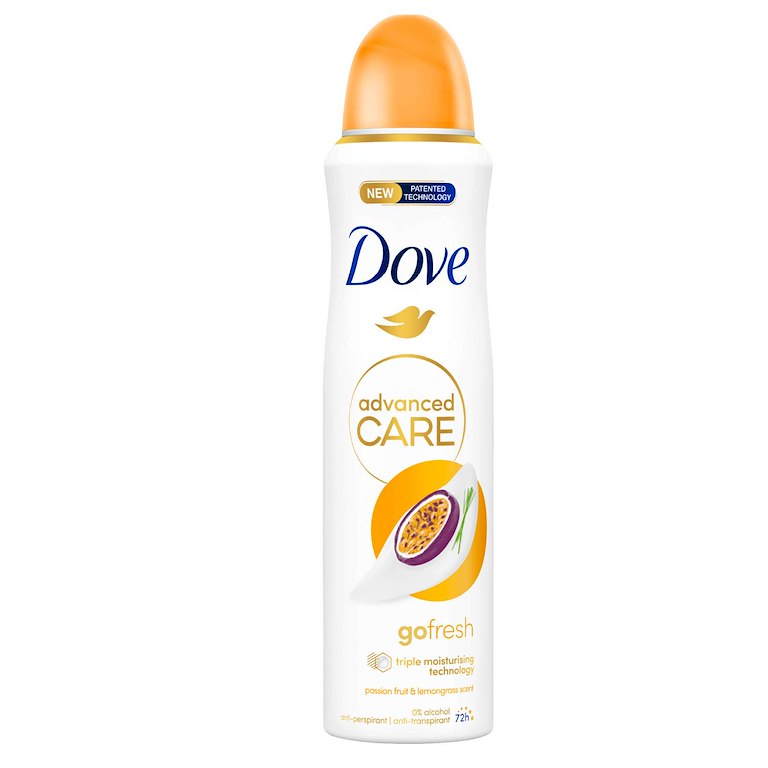 Dove deo passion fruit&lemon 150ml dove