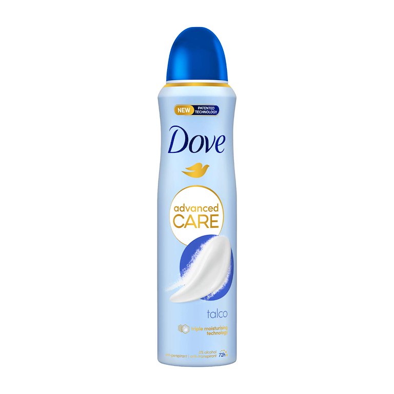 Dove deo talco 150ml dove