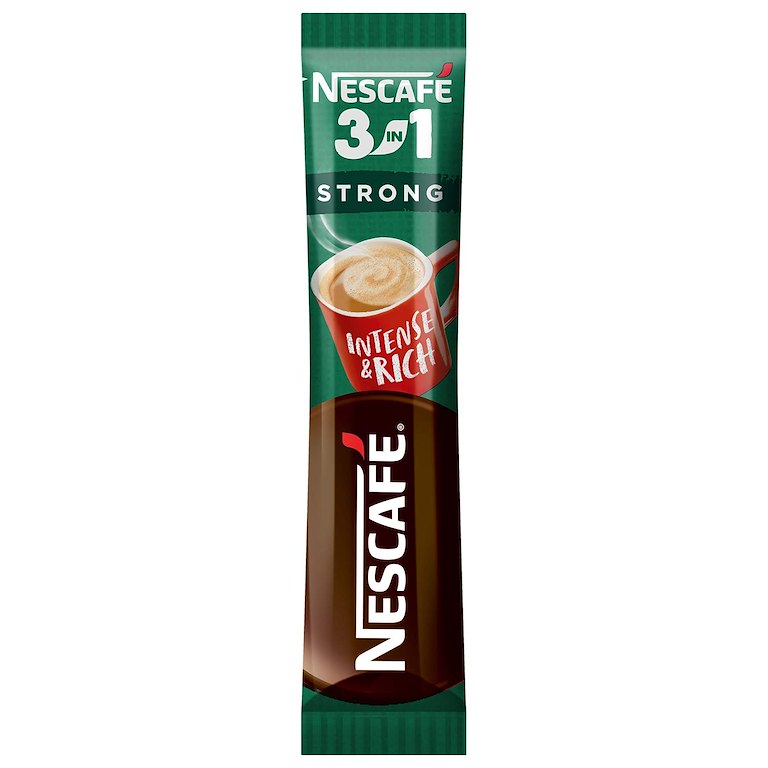 Nescafe inst 3in1 strong dspl 14g nescafe