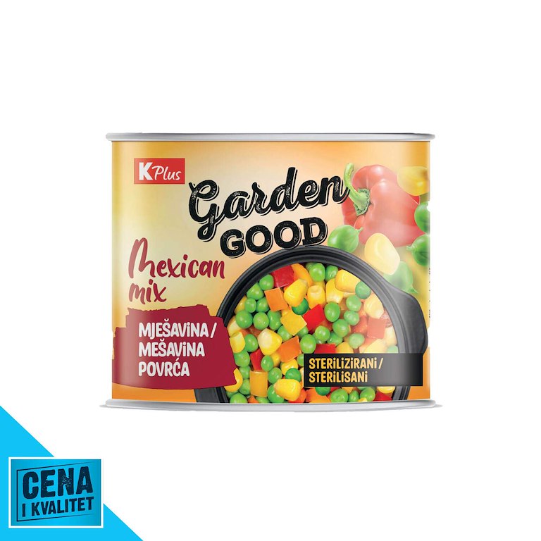 Garden good povrće meksički miks 150g garden good k plus