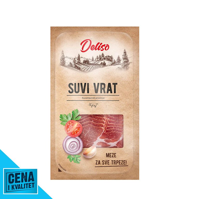 Deliso vrat suvi slajs 100g deliso