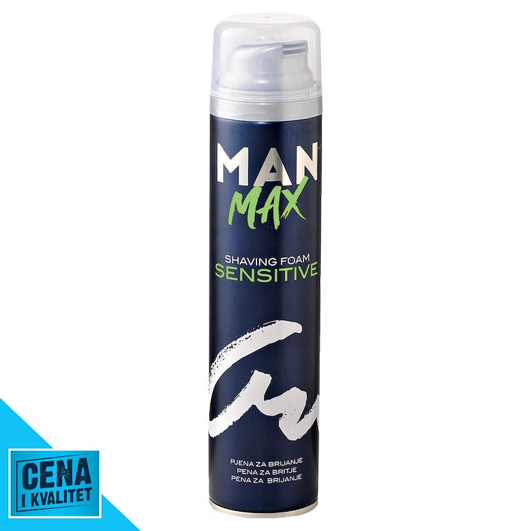 Pena za brijanje sensitive man max 300ml man max