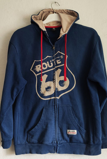 Original Route 66 pamucni duks vel.M