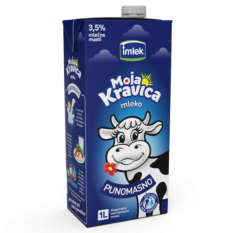 Moja kravica mleko uht 3.5%mm 1l tb moja kravica