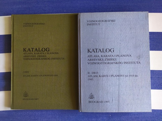 Katalog atlasa, karata i planova Vojnogeografskog